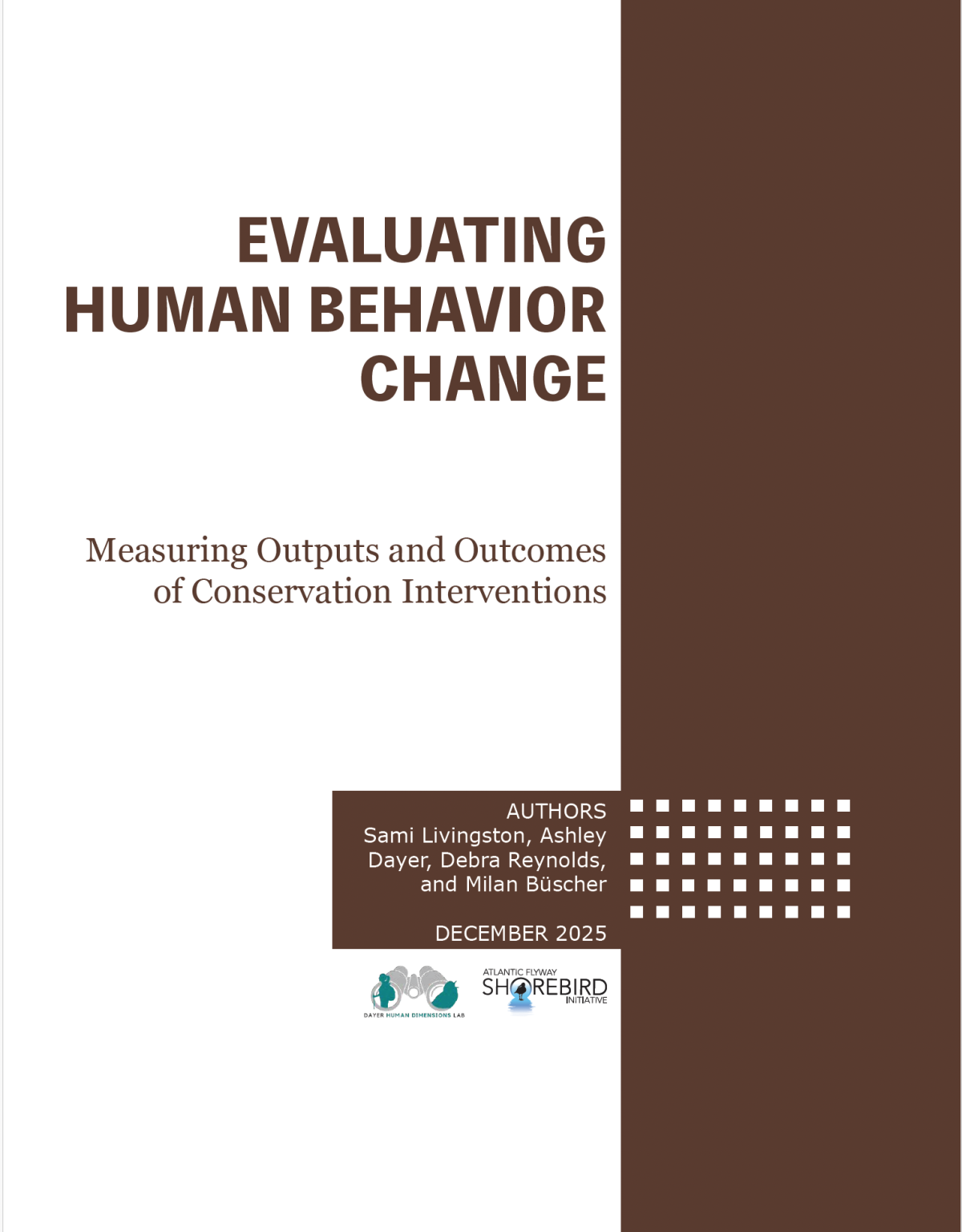 New Guidance Document: Evaluating Human Behavior Change | AFSI